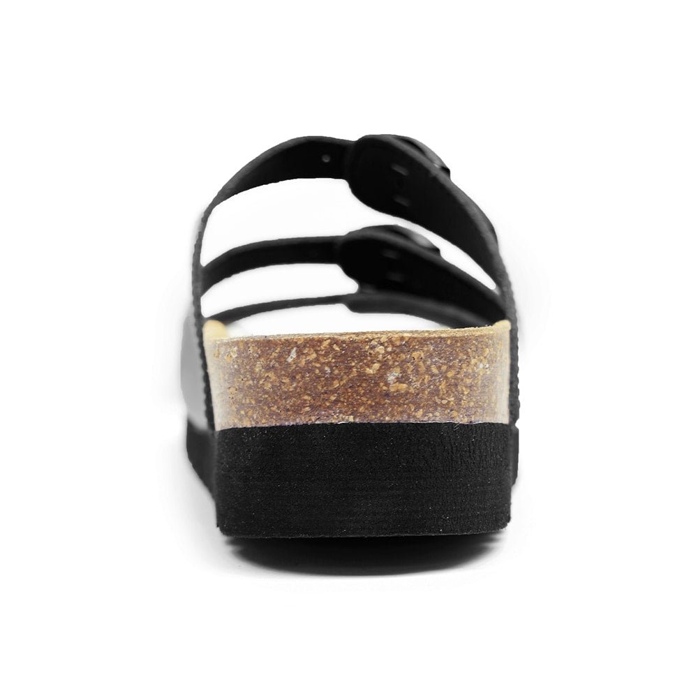 Minfot Sandal Mjuk Bio Svart Nappa